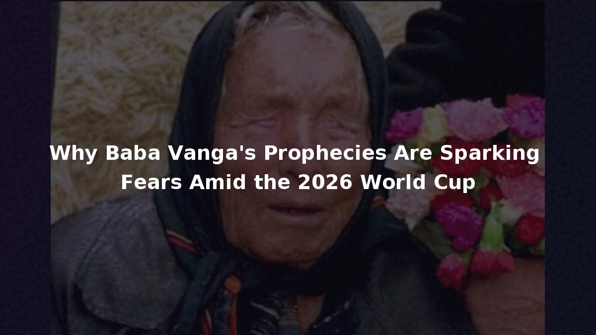 Why Baba Vanga's Prophecies Are Sparking Fears Amid the 2026 World Cup